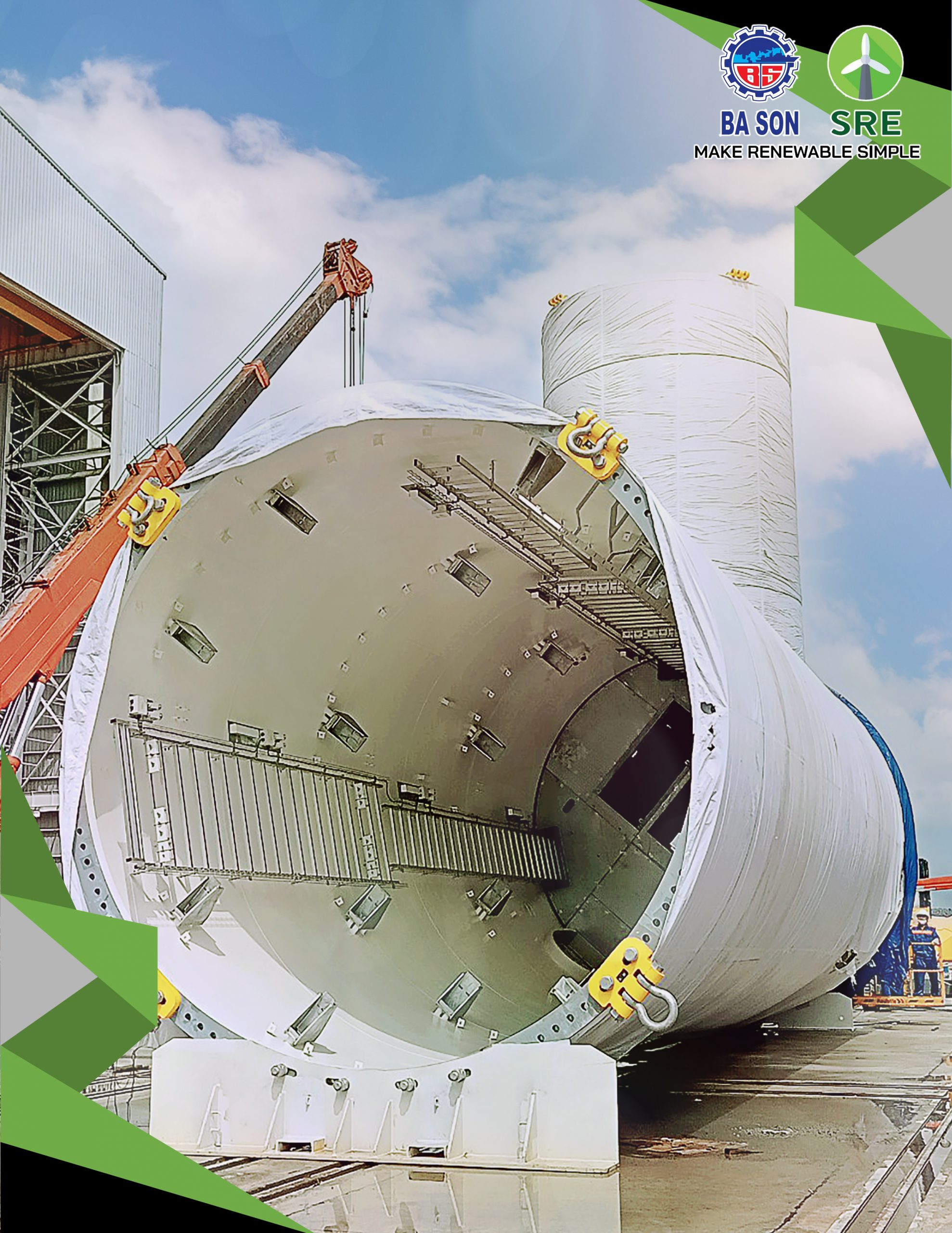 INSTALLATION OF TOWER INTERNAL PARTS - SRE